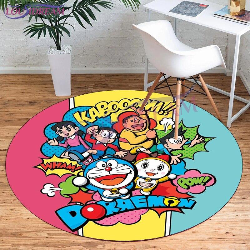 💰Cumpără Japoneză Anime Doraemon 3D Print Living Room Round Carpet ...
