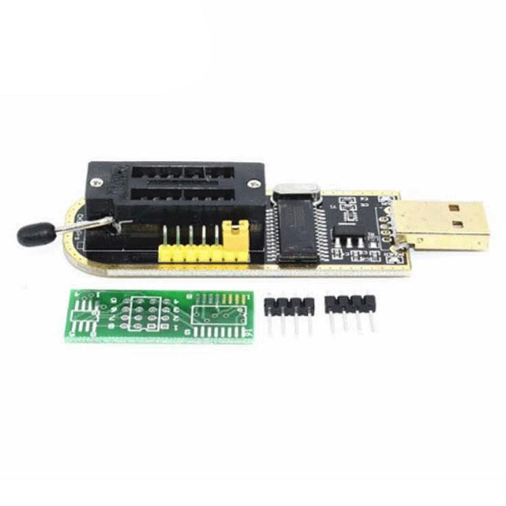 Buy 1 SET Usb Ch341a Bios Eeprom Programmer Soic8 Clip Soic8 Adapter 1 ...