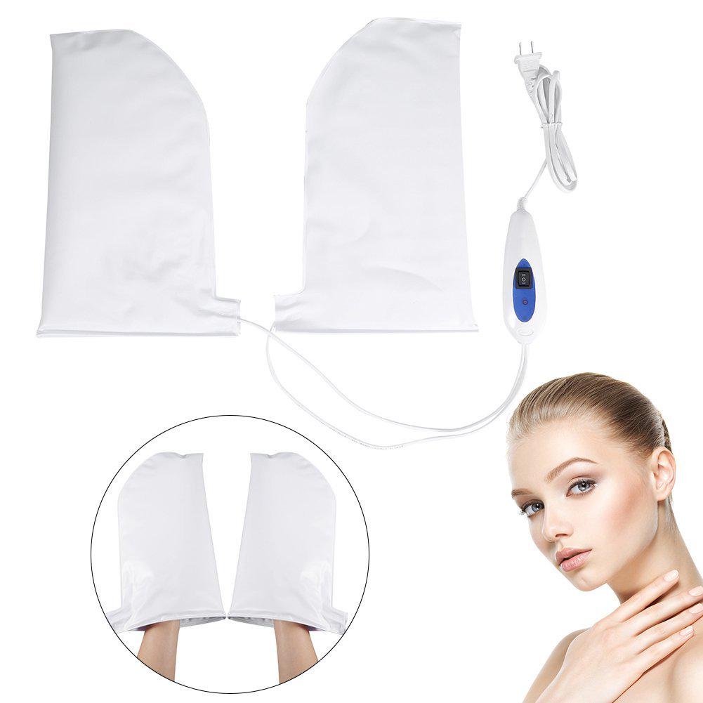 Buy Therapeutic Heated Mitts for Paraffin Wax Therapy Manicure SPA ...