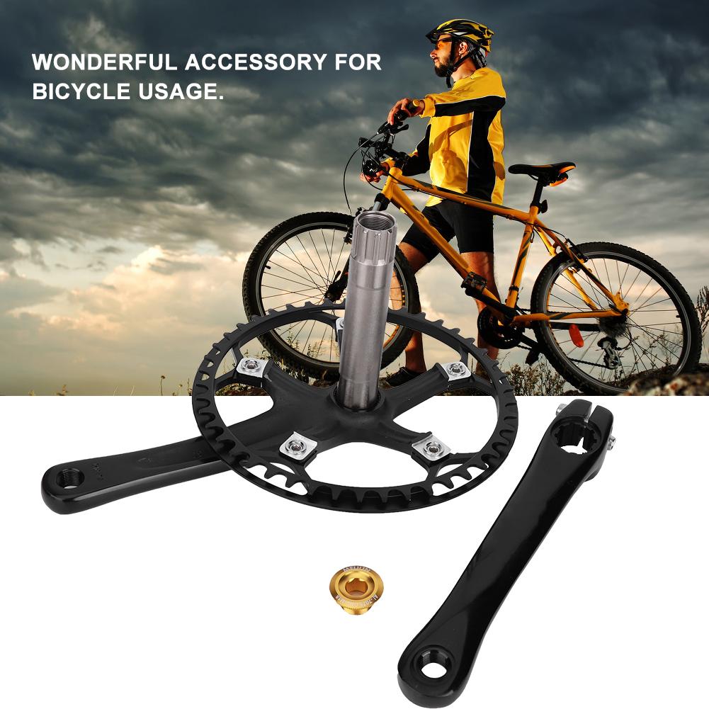 Buy Durable and Sturdy Bike Crankset, Hollow Integration Crankset, for ...
