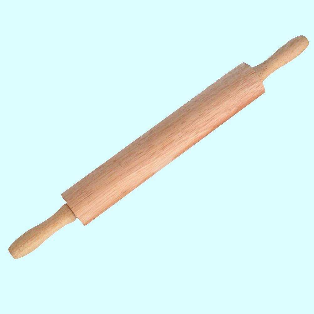Buy 1pc 41cm Wooden Rolling Pin Baking Tool Dough Roller Baking Roller ...