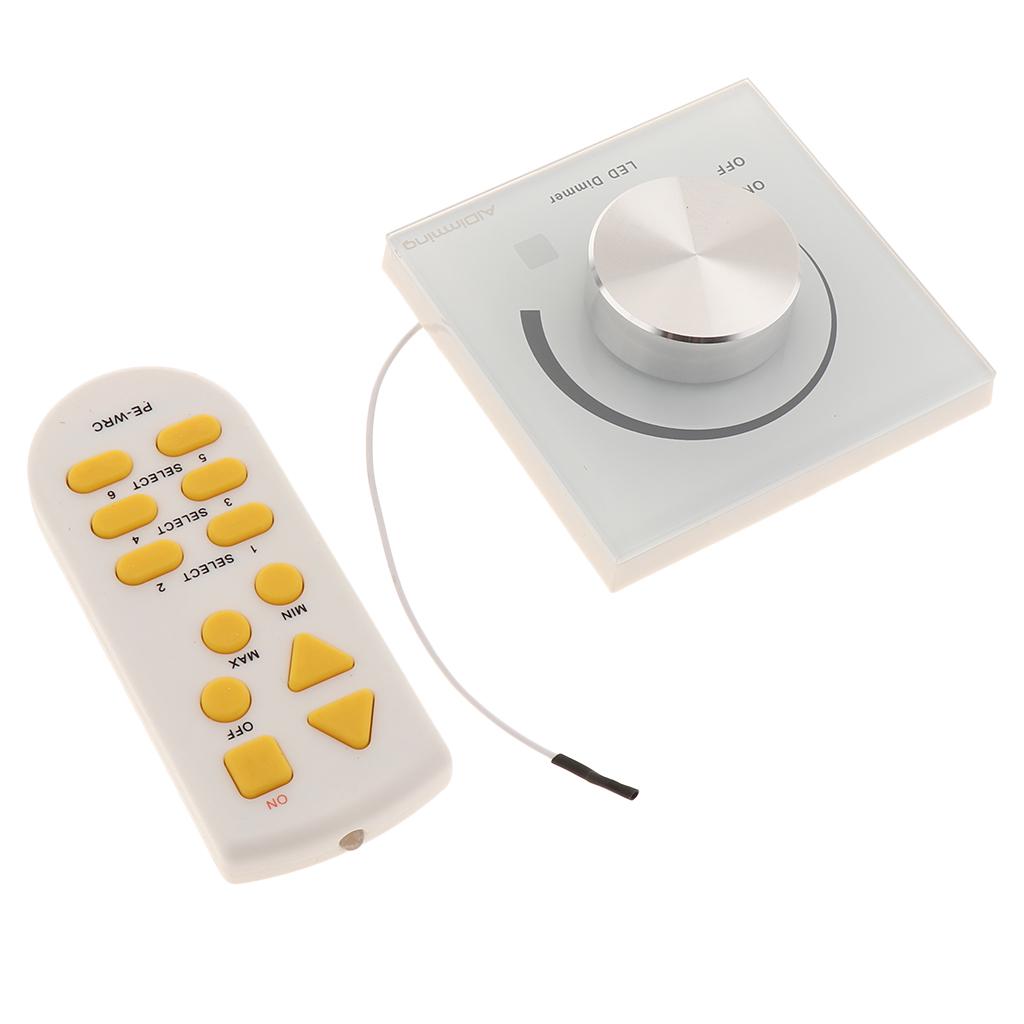 Buy 1 10V Remote Control Led Touch Switch Panel Stepless Controller ...