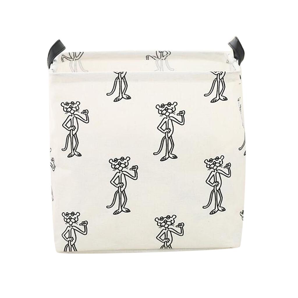 Buy Collapsible Storage Basket Storage Bin Laundary Clothes Box Lion at ...