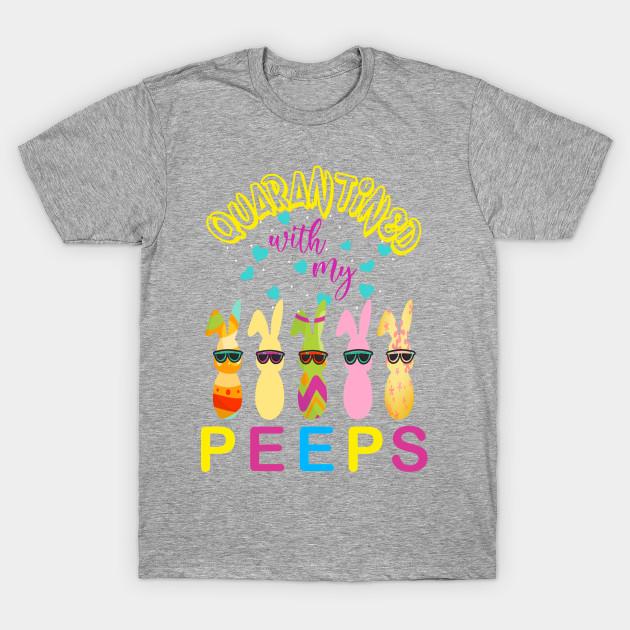 Buy Men Premium Cotton Harajuku T Shirt Quarantined with My Peeps ...