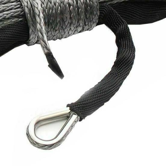 Cheap Practical Safe Strong Bearing Force Lightweight Gray Winch Rope ...