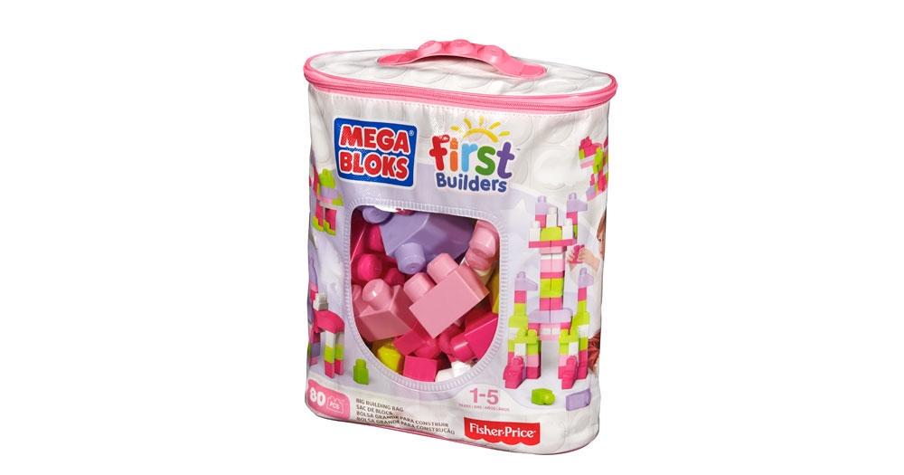 Buy Mega bloks first builders 80 pieces (pink) at affordable prices ...