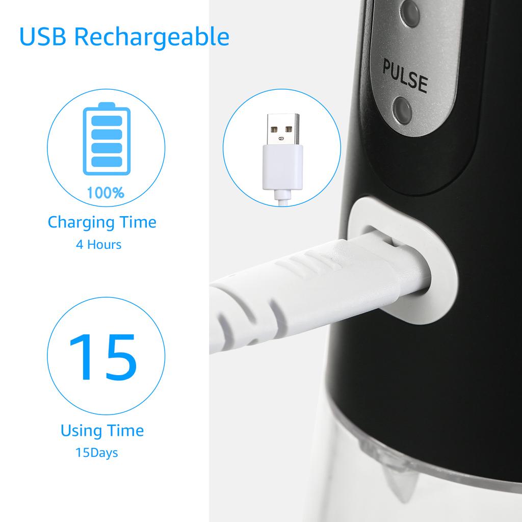 Buy Water Flosser Cordless Oral Irrigator With 3 Modese Usb ...