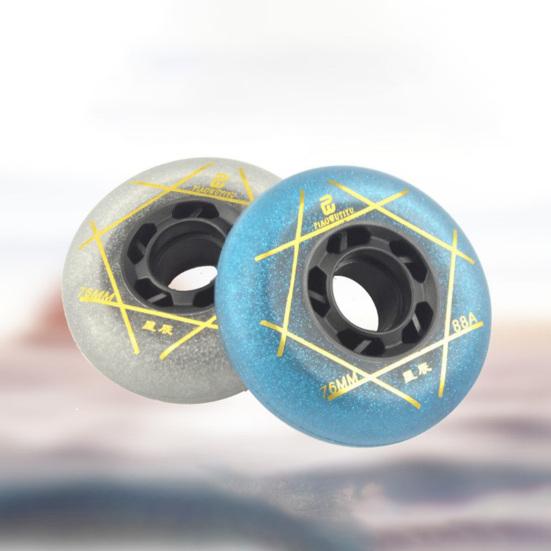 Cheap 72/76/80mm Professional Ice Skate Wheel Strong Grip Replaceable ...