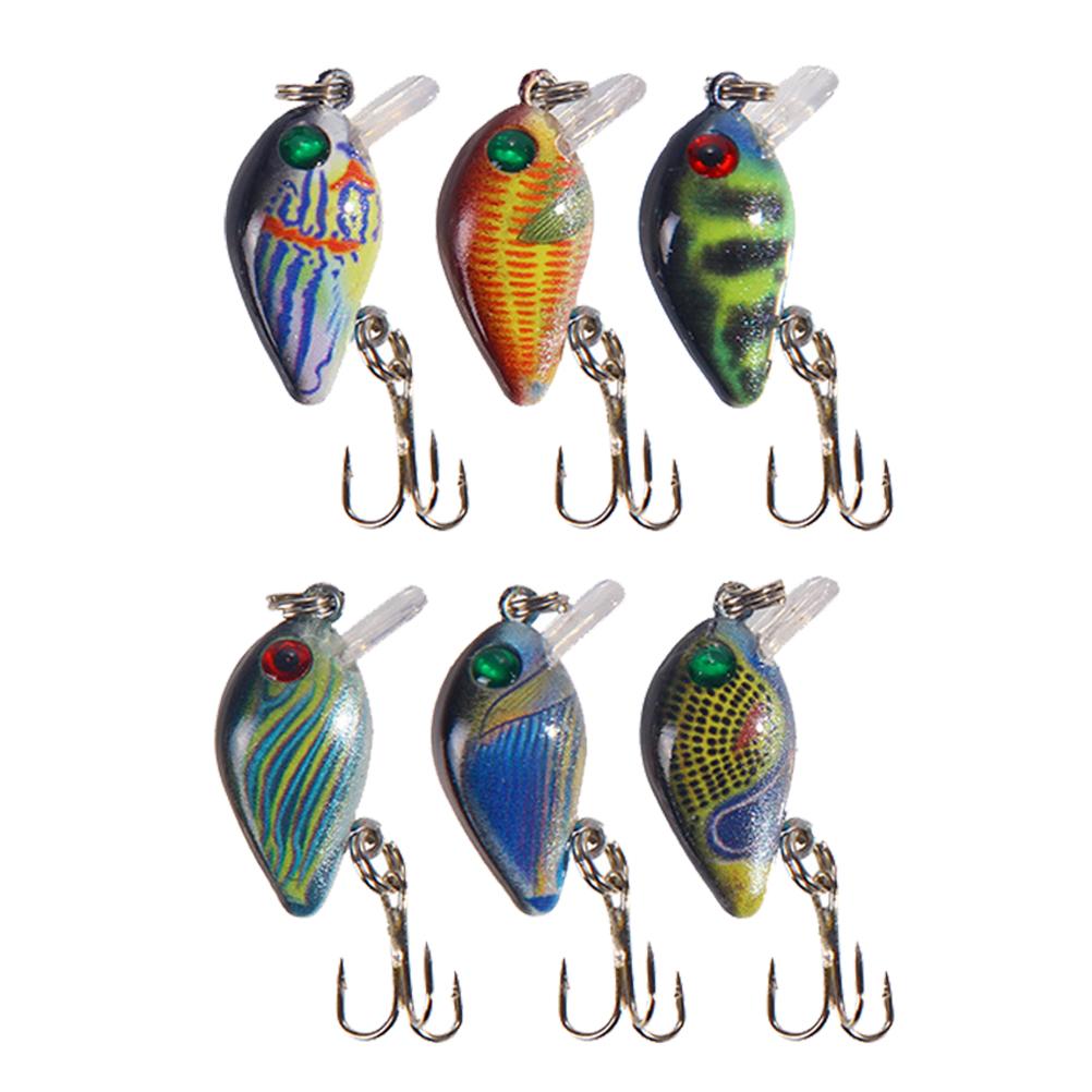 Buy 6pcs Fishing Lures Durable Vivid Lifelike Fishing Supply Fishing ...