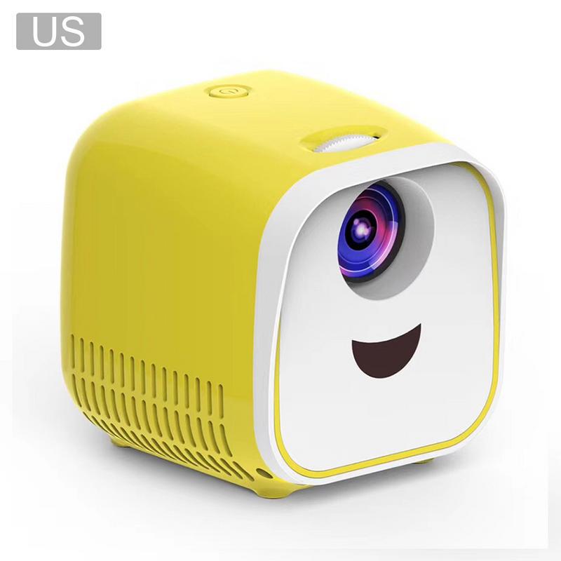 L1 Mini Projector 1080P Full HD LED Movie Projector Home Theater Video ...