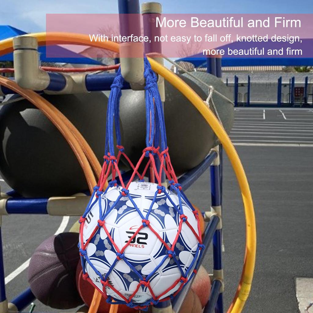 Satın alın Ball Net Bag Portable Sports Basketball Handwoven Mesh | Joom