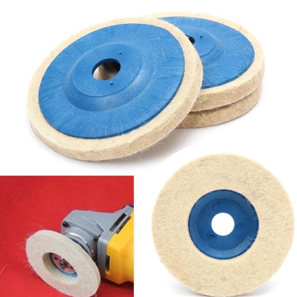 Buy Polishing Disc Grinding Pad Wool Polishing Abrasive Wheel Felt ...