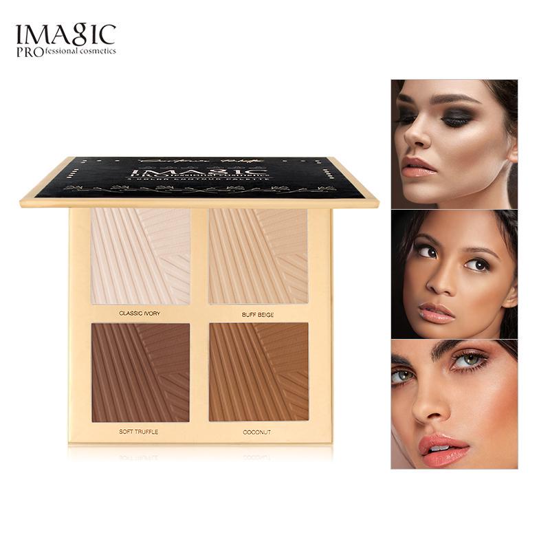 Buy IMAGIC Natural Powder Foundation Oil Control Bright White Concealer ...