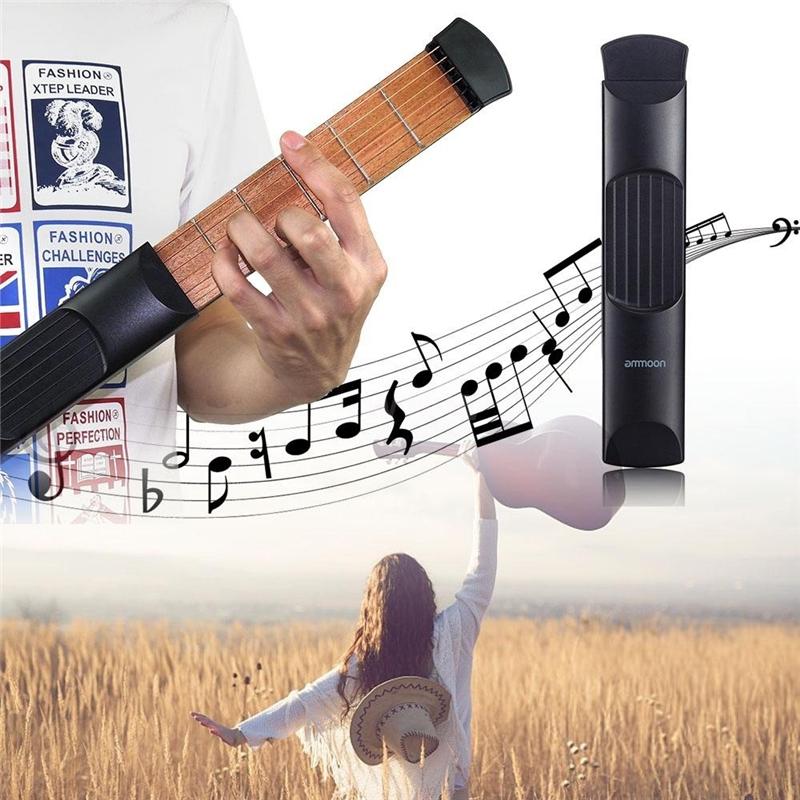 Buy Durable Portable Pocket Acoustic Guitar Practice Tool for Beginners ...