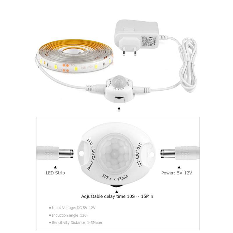 Buy IP65 SMD2835 PIR Sense LED Light Strip at affordable prices — free ...