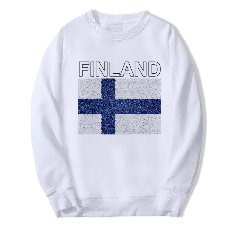 Cheap Sweater Harajuku Crew Neck Sweatshirt Finland Artistic Stained ...