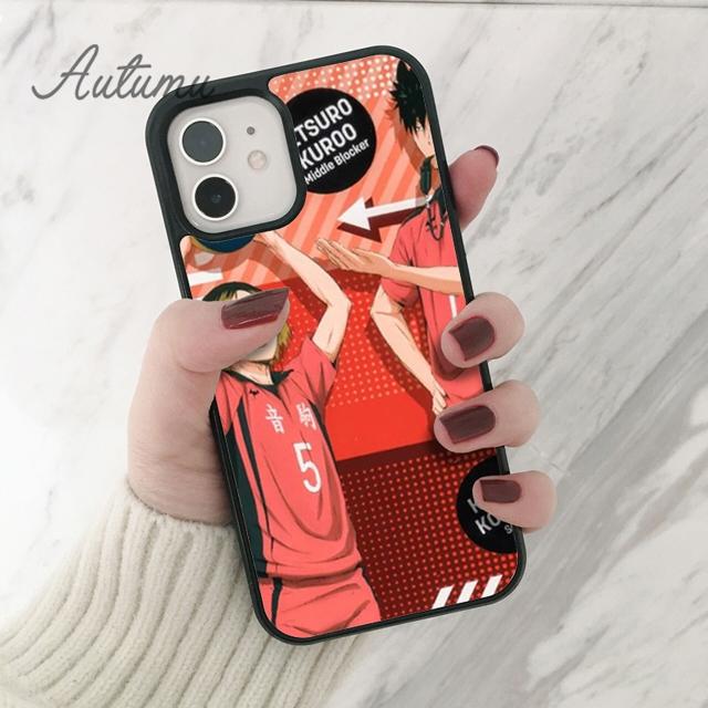 Buy Anime Kozume Kenma Haikyuu Phone Case for iPhone 11 12 13 14 Pro ...