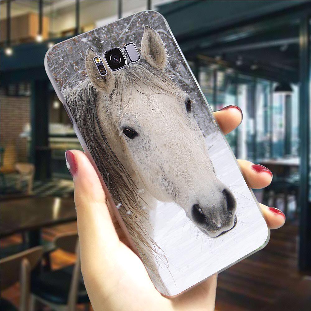Buy Beautiful Horse Phone Cover For Galaxy A50 A3/A5 A6 A8 Plus/A7 A9 ...