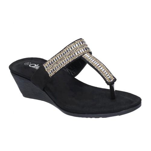 Acheter Divaz Womens/Ladies Gem Slip On Sandals | Joom