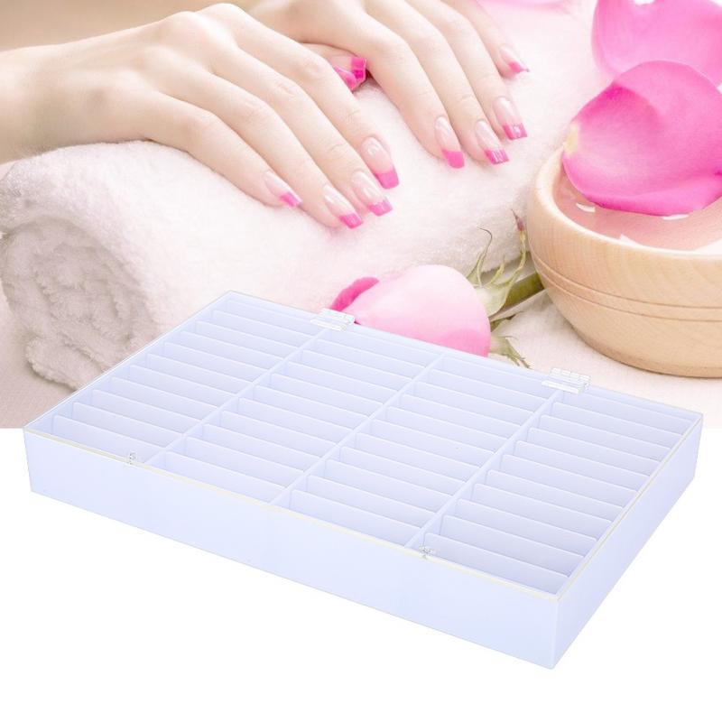 Buy Empty Nail Tips Storage Box Clear Nail Art Decoration Container ...
