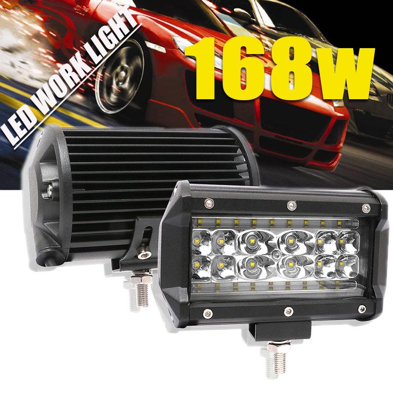 168W 5inch Work Light LED Spot Light & Flood Lights Waterproof Car Work ...