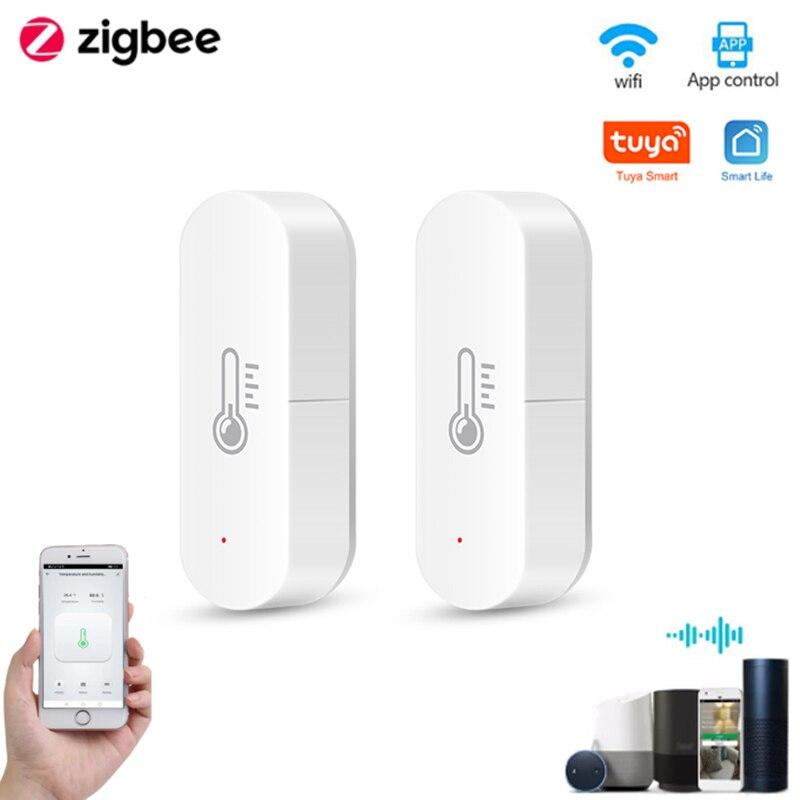 Satın alın Zigbee Wifi Temperature/humidity Sensor for Home Smart Var ...