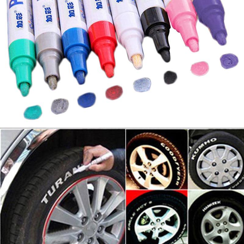 Buy Universal Waterproof Permanent Paint Marker Pen Car Tyre Tire Tread ...