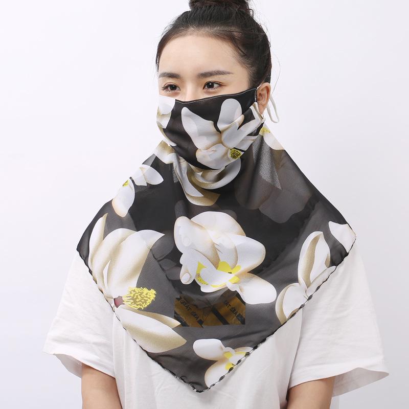 Buy Summer Thin Chiffon Ice Silk Mask Dustproof Windproof Fog Mask at ...