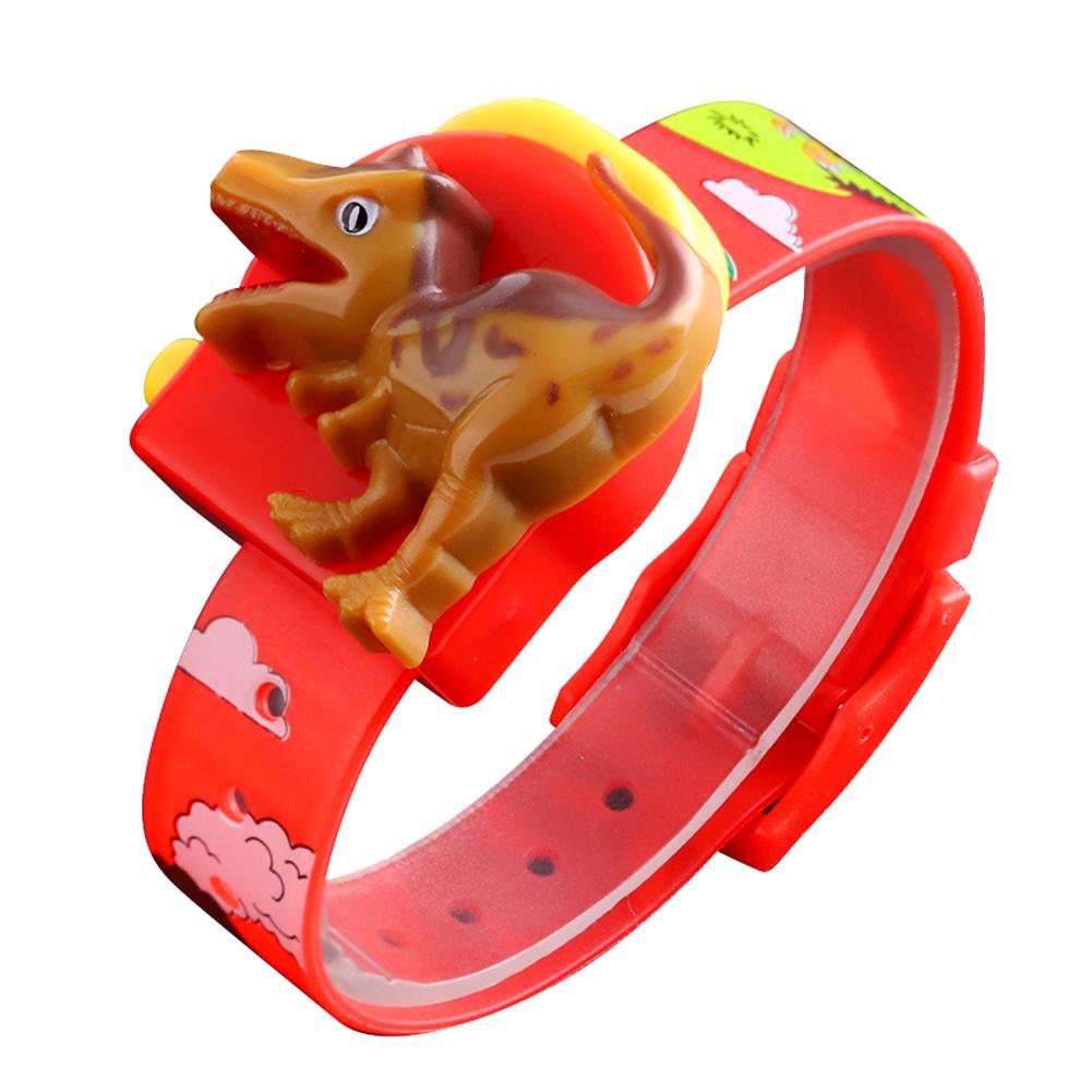 Buy Cute Dinosaur Digital Kids Printed Band Detachable Pop-up Watch ...