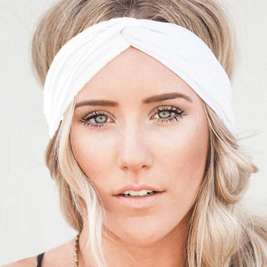 Buy Gorgeous Solid Color Convenient Hair Accessories Sweat Absorption ...