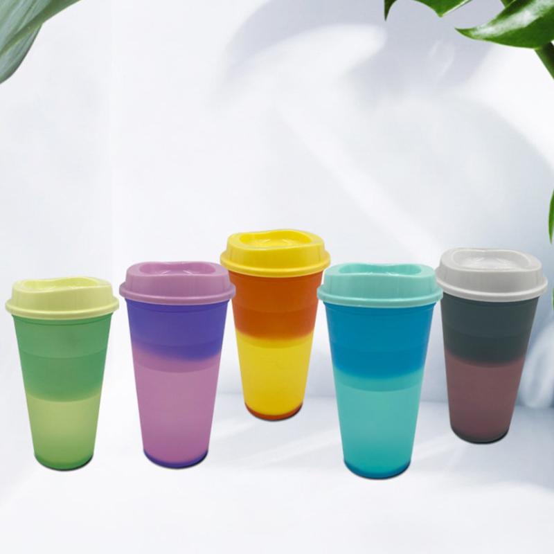 Color Changing Coffee Cup Tumbler Color Changes Heat Activated Coffee ...