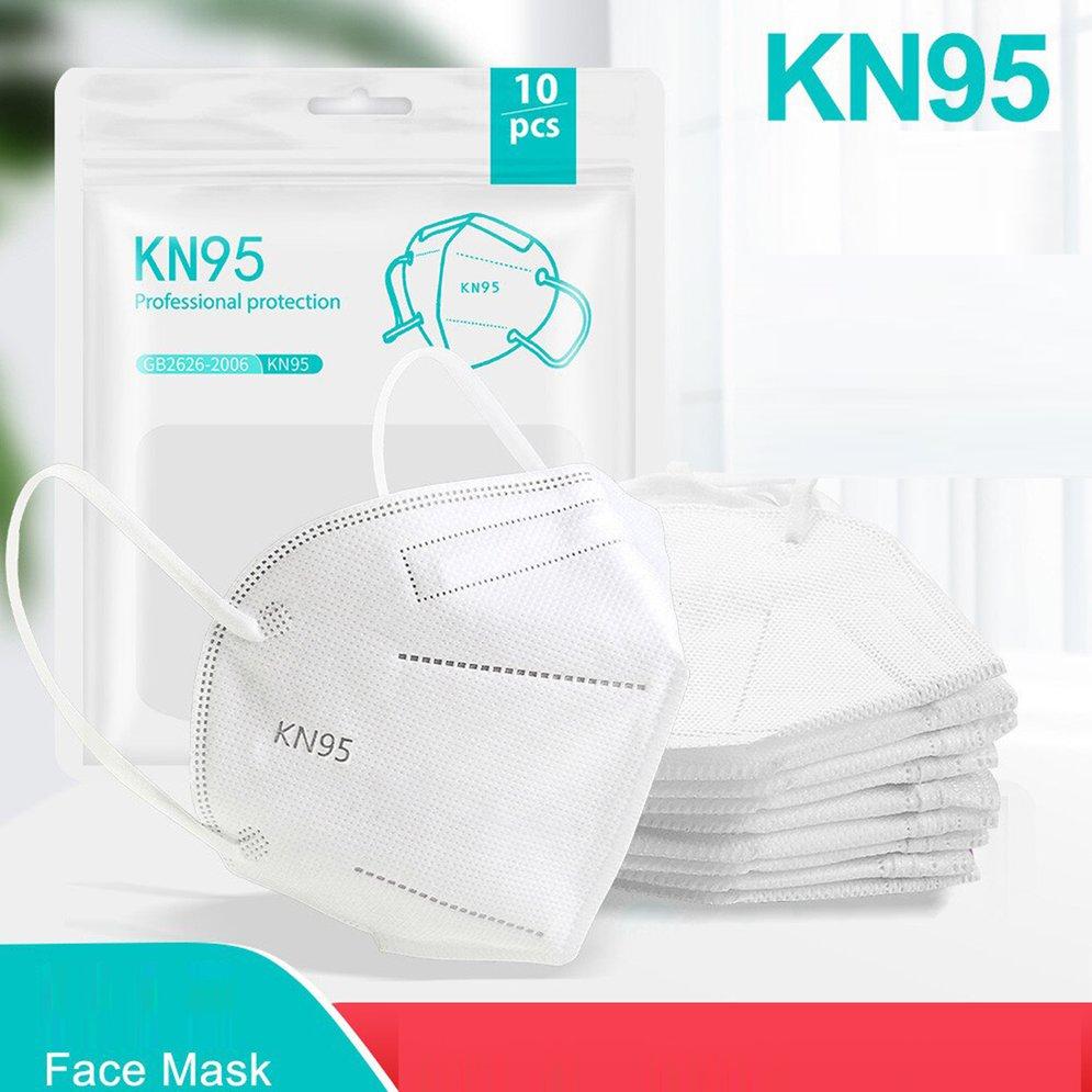 Buy Face Mask 5 Layers Filtration Mask Liquid And Dust Proof Face ...