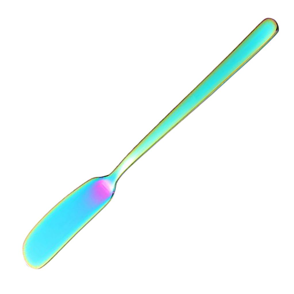 Stainless Steel Butter Cream Cheese Jam Spreaders Icing Spatula Blue ...