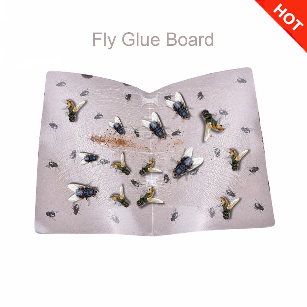 Summer ticky Glue Paper Fly Flies Trap Catcher Bugs Insects Catcher ...