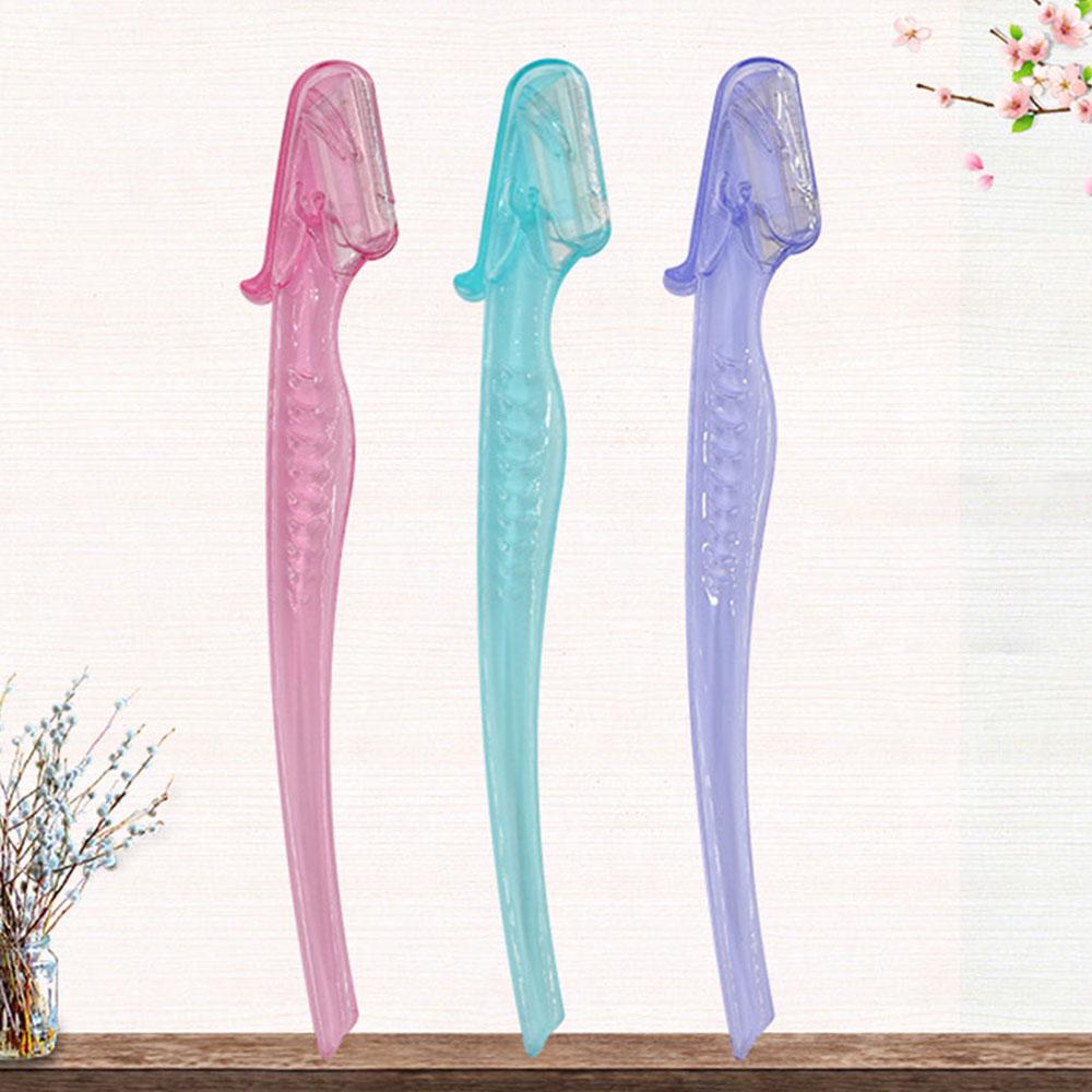 Buy Mermaid Portable Eyebrow Trimmer Hair Remover Women Face Razor ...