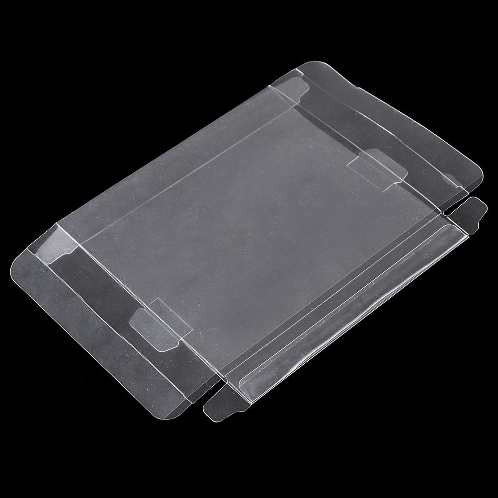 Buy Clear Pet Plastic Box Protector Case Sleeves Cover For Snes N64 Cib ...