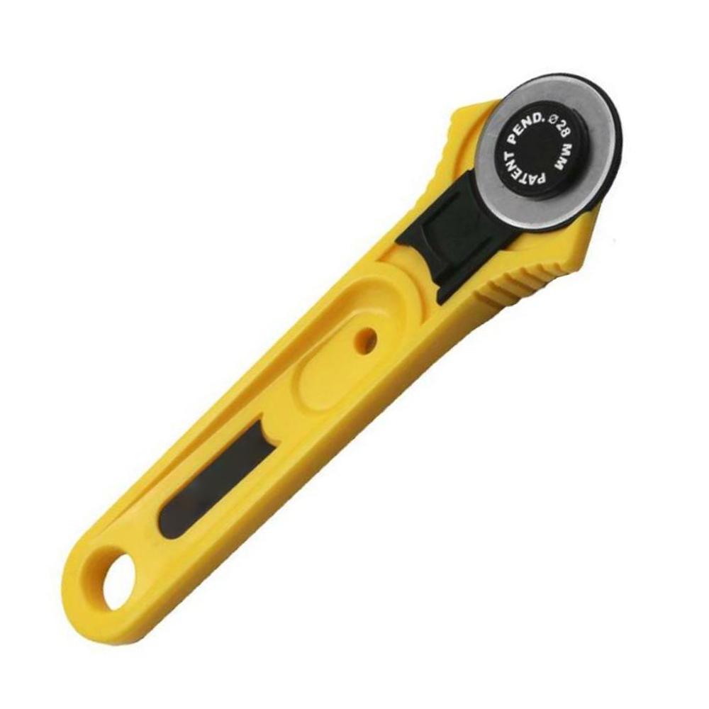 Buy 28mm Patchwork Roller Wheel Round Cloth Cutting Knife For Leather ...