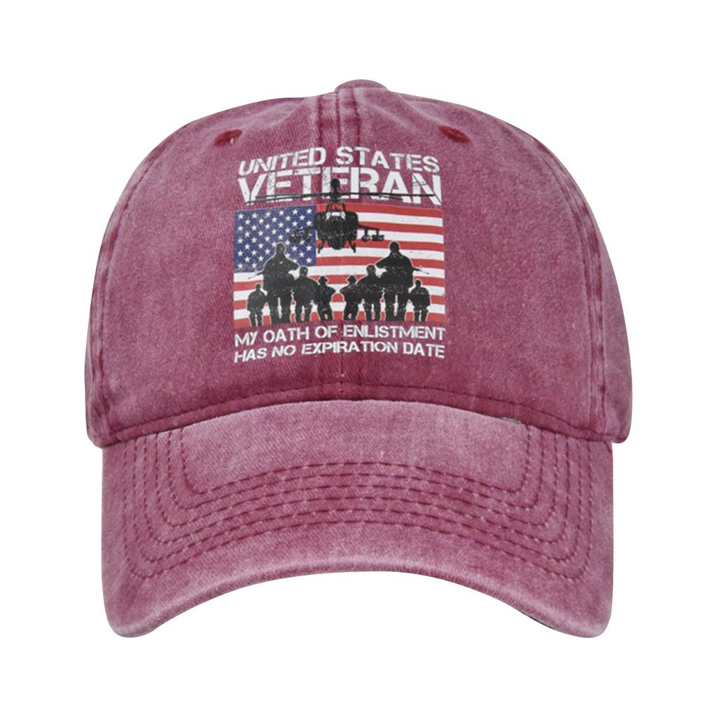 Buy American Printed Baseball Cap Worn Bent Cap Sunshade Personality ...