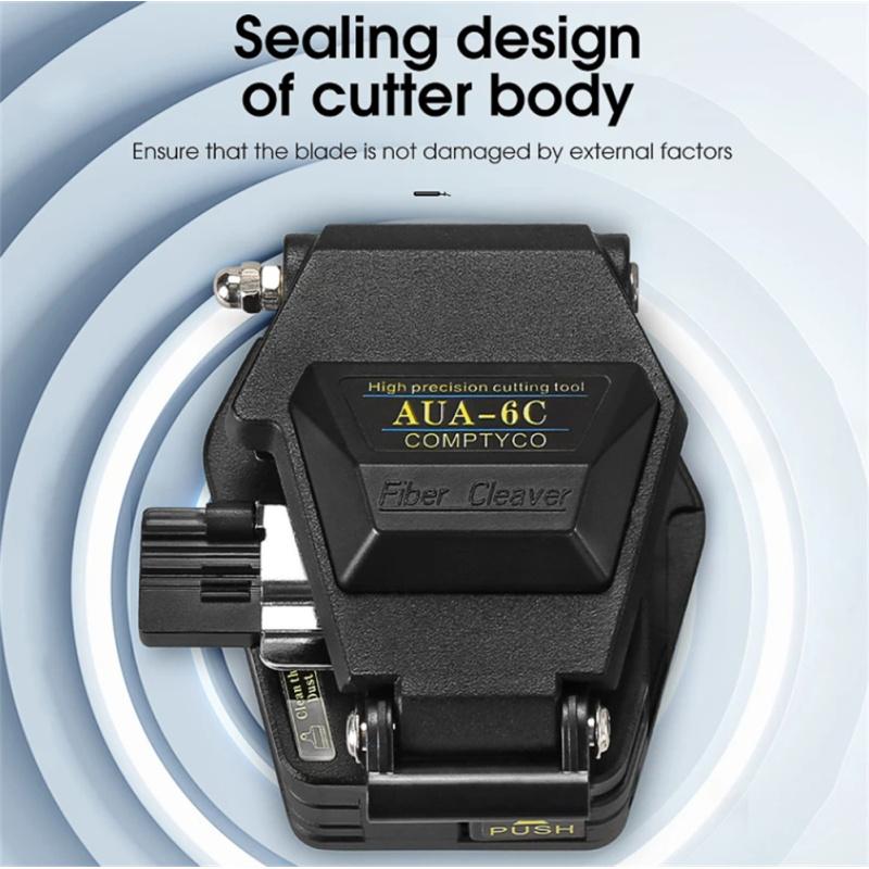 Aua-6c High-precision Fiber Optic Cutter FTTH Hot Melt Cold Connection ...