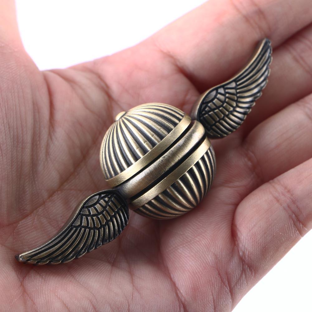 Buy Hand Fidget Spinner - Harry Potter Quidditch Golden Snitch Inspired ...