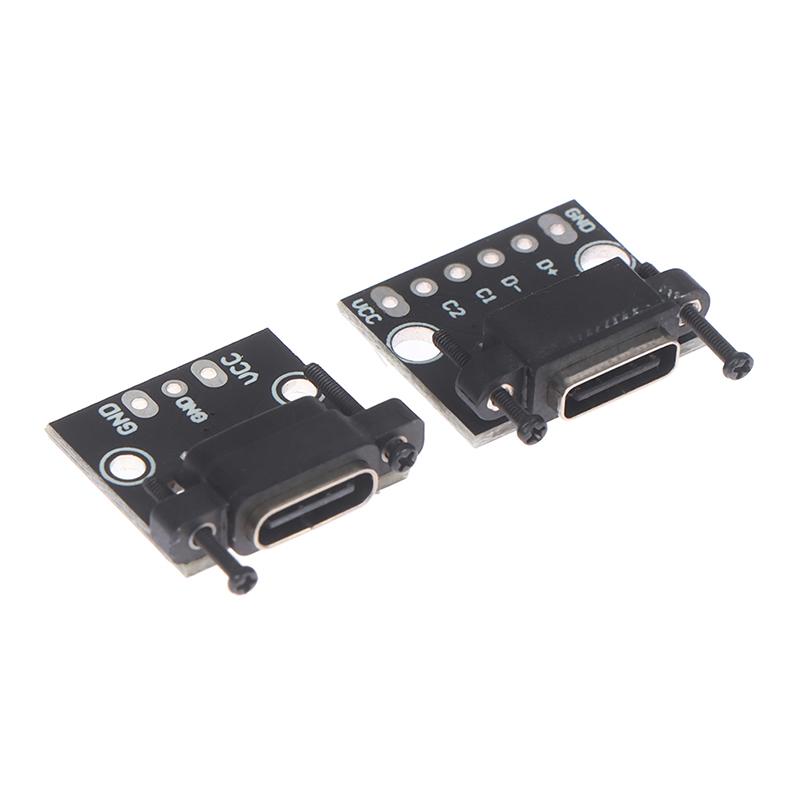 Kaufe 1Pcs Typ-C Buchse USB 3.1 Test Leiterplatte mit Schrauben Adapter ...