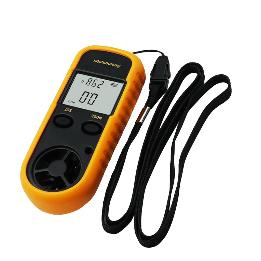 Buy Portable Digital Temperature Counter Display Anemometer 030m/s at ...