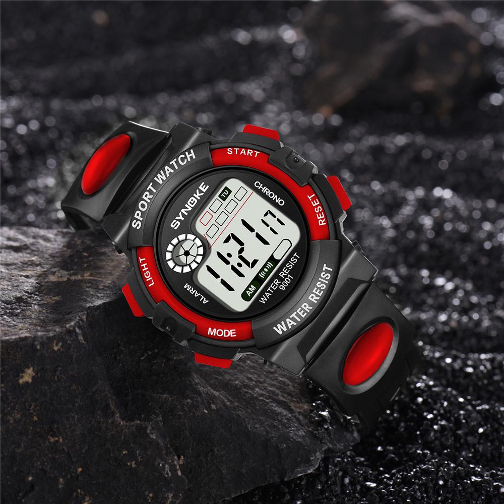 Buy SYNOKE Multi-Function 30M Waterproof Watch LED Digital Double ...