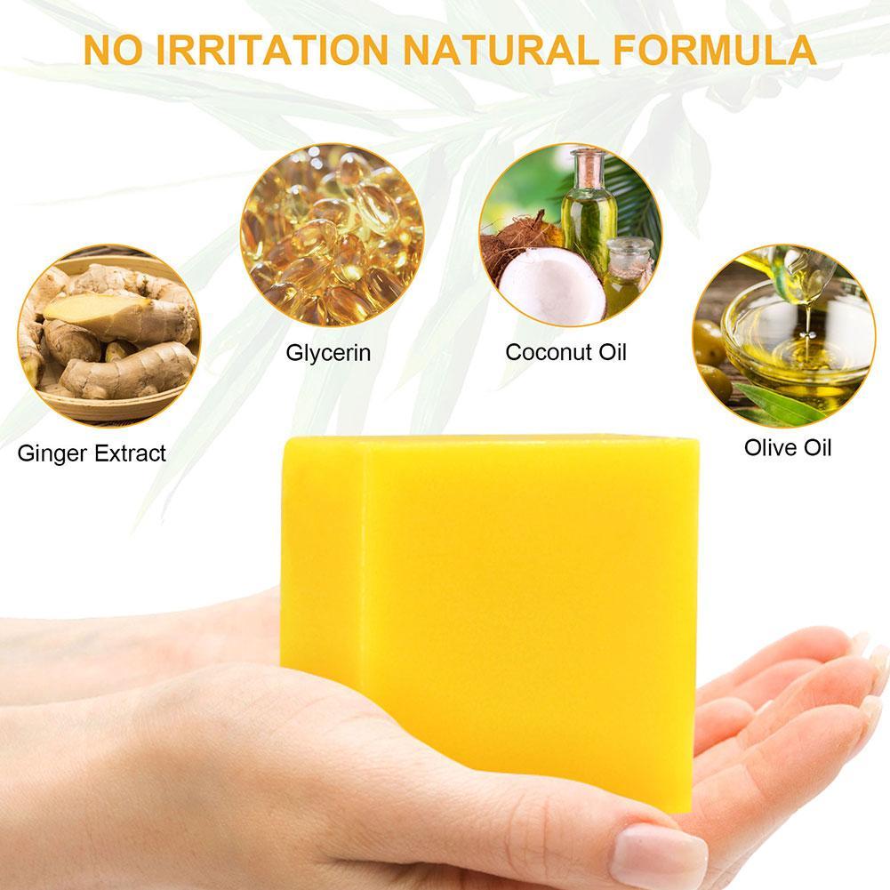 Buy 100g Ginger Slimming Soap Detox Weight Loss Ginger Care Cleansing ...