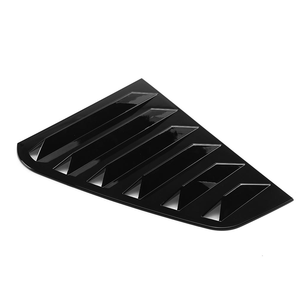 Buy 2x Quarter Louver Cover Vent Rear Side Window For VW Golf MK7 MK7.5 ...