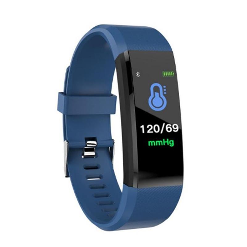 115plus Waterproof Smart Band Health Bracelet Heart Pressure Rate ...