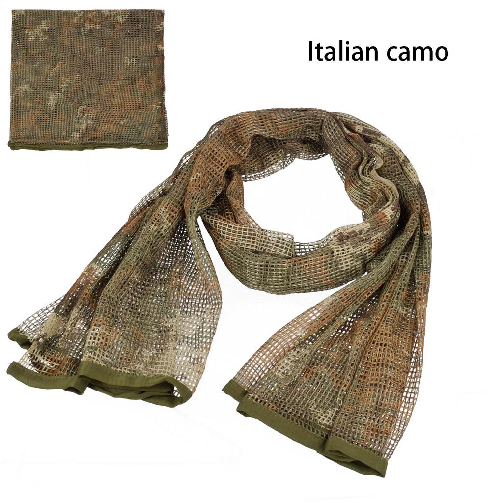 Buy 190*90cm Scarf Cotton Military Camouflage Tactical Mesh Scarf ...