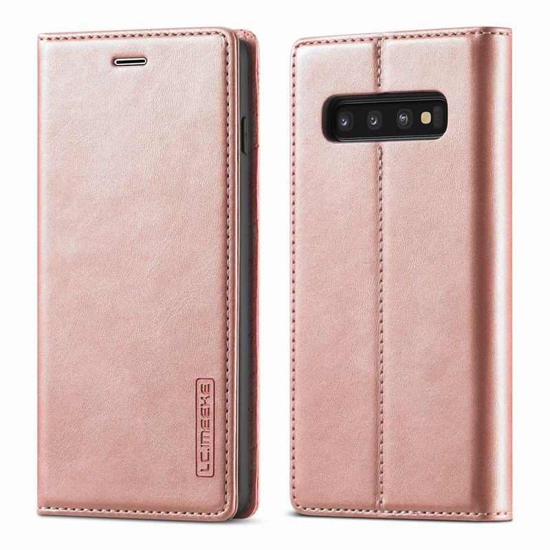 Buy For Samsung Galaxy S10 Plus Case Flip Leather Cover For Samsung S8 ...