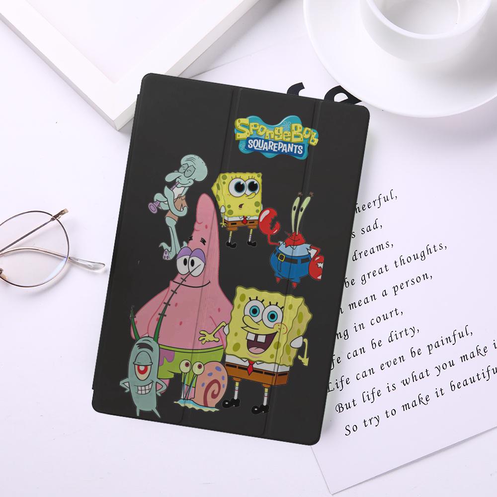 SpongeBob Series ipad case Soft Silicon Fold ipad cases Anti-Skid case ...