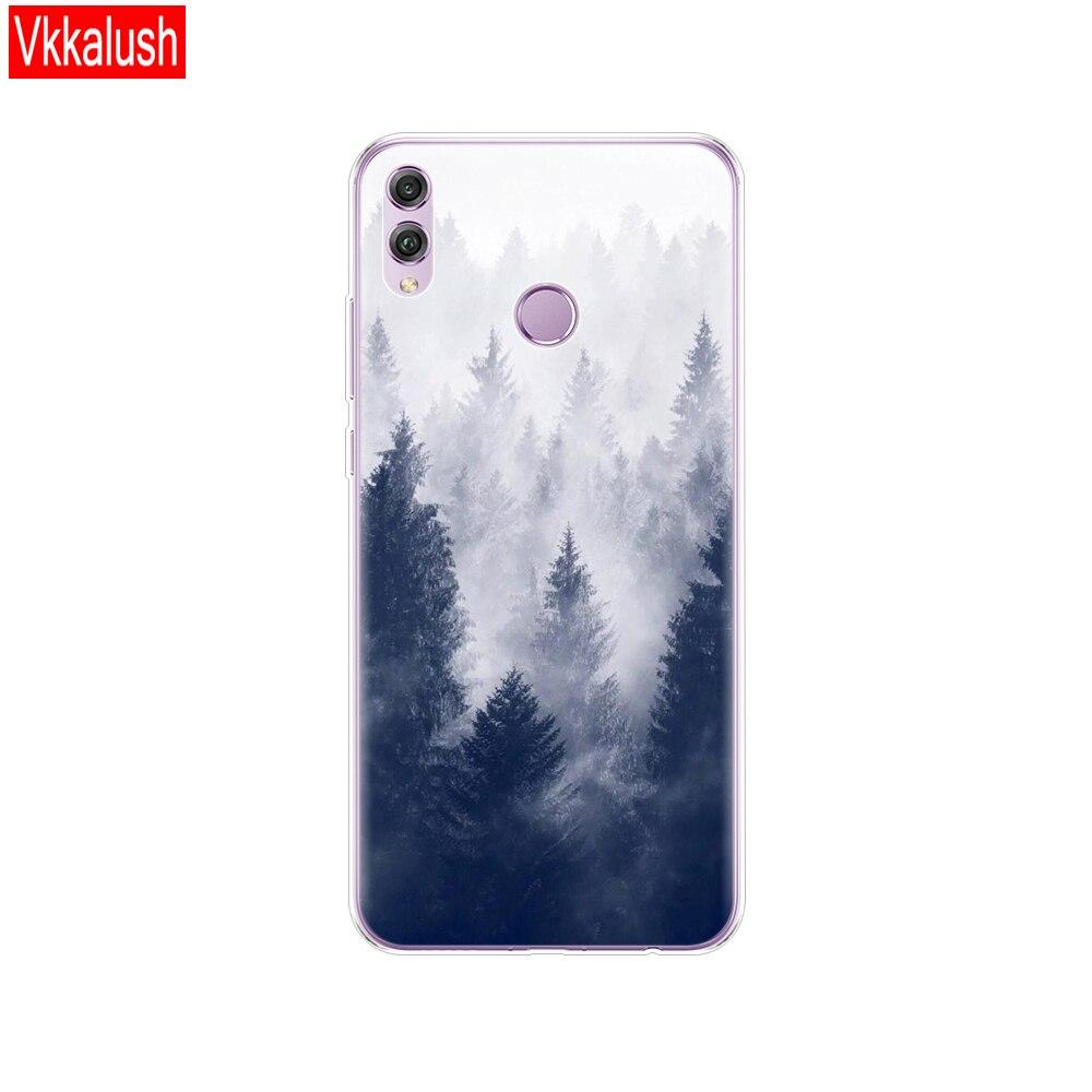 Buy for huawei honor 8x Case 6.5inch Silicon cute Soft TPU funny Back ...